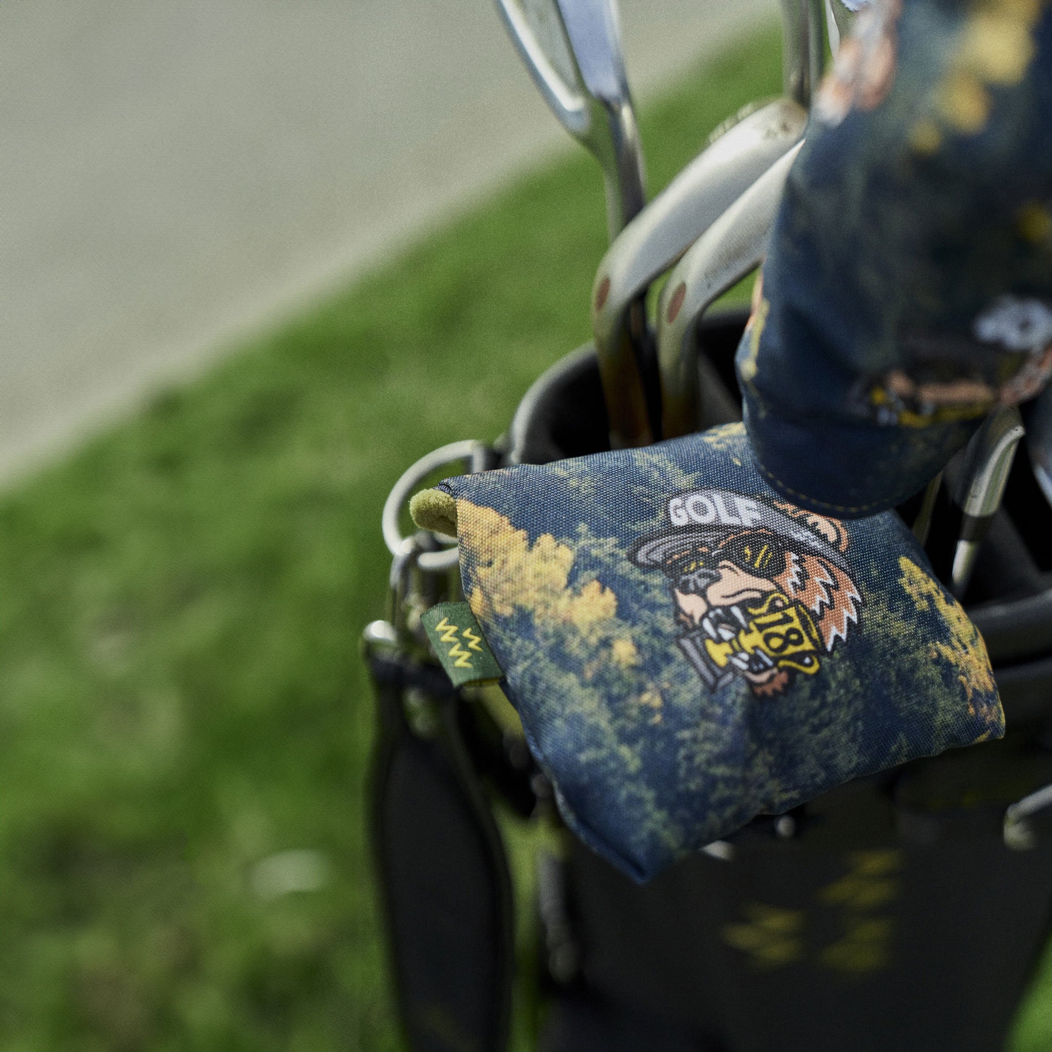 Golden Bear Putter Cover | Birds of Condor