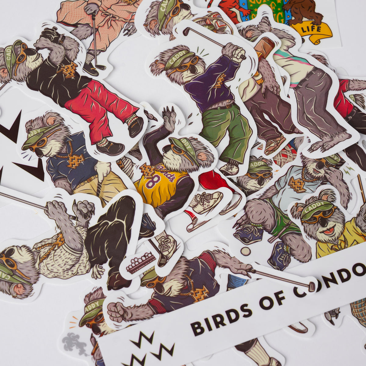 Lords of Swing Sticker Pack | Birds of Condor