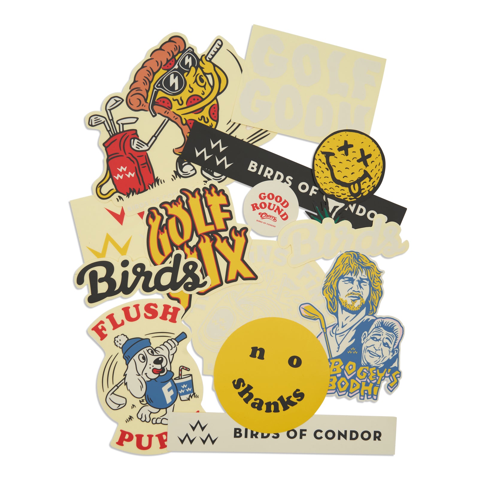 Birds of Condor – Golf Stickers